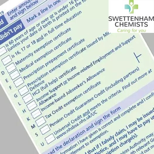 NHS Prescriptions to remain FREE for those aged 60 | Swettenham Chemists